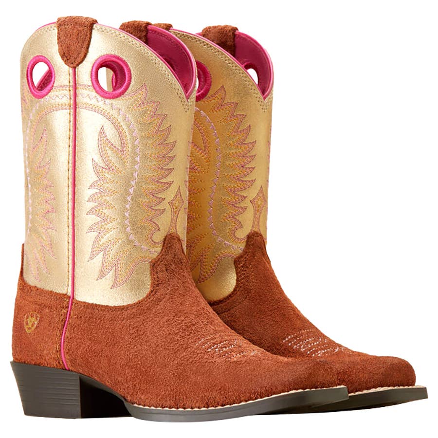 Ariat Girl's Derby Monroe Western Boots