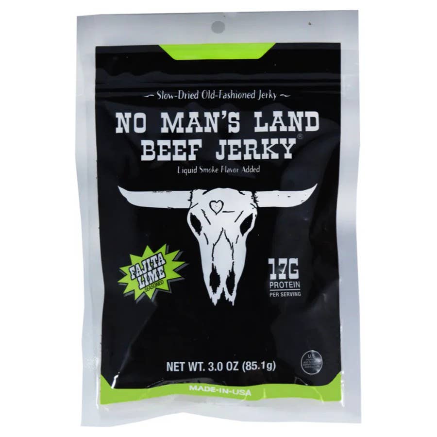 No Man's Land Fajita Lime Beef Jerky