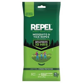 Repel Mosquito and Tick Repellent Wipes