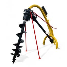 Tool Tuff Heavy Duty 3-Point Auger w/ stand - 24"
