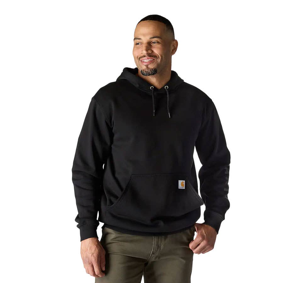 Carhartt Men's Rain Defender® Loose Fit Midweight Logo Graphic Sweatshirt