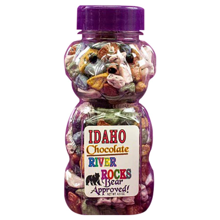 Larchwood Farms "Wild" Huckleberry Chocolate River Rocks Candy
