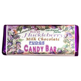 Larchwood Farms "Wild" Huckleberry Fudge Candy Bar