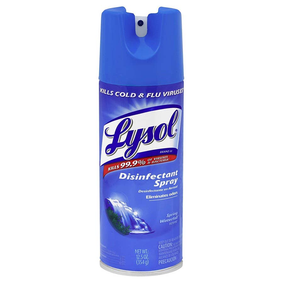 Lysol Spring Waterfall Scent Disinfectant Spray - 12.5 oz
