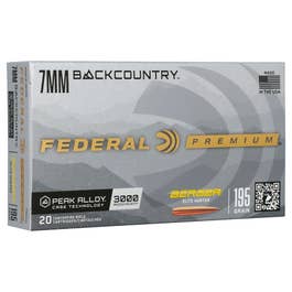 Federal Premium 7mm Backcountry Berger Elite Hunter Rifle Bullets