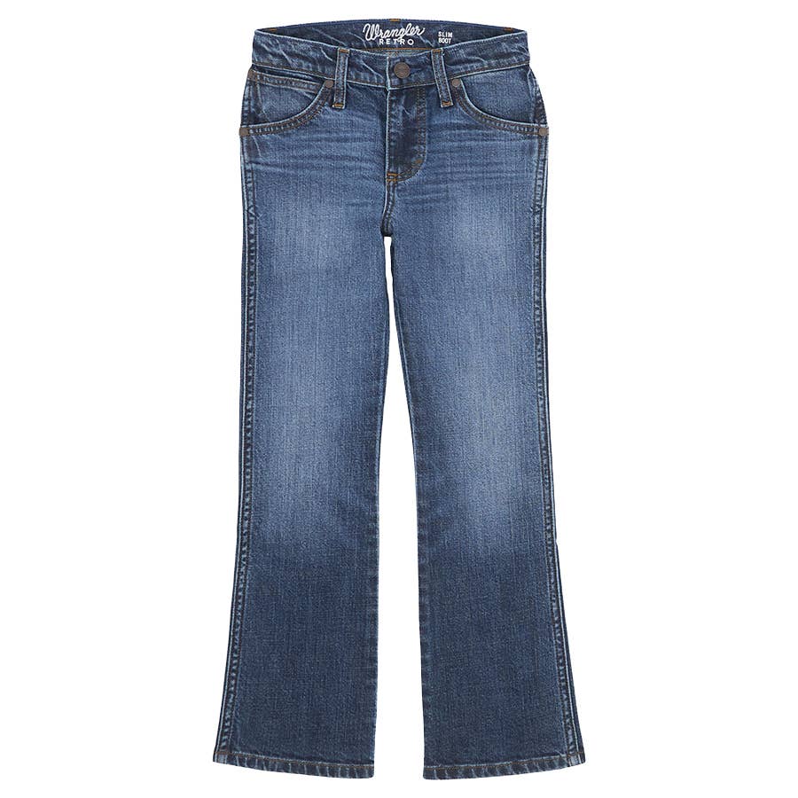 Wrangler Boy's Retro Slim Boot Jeans