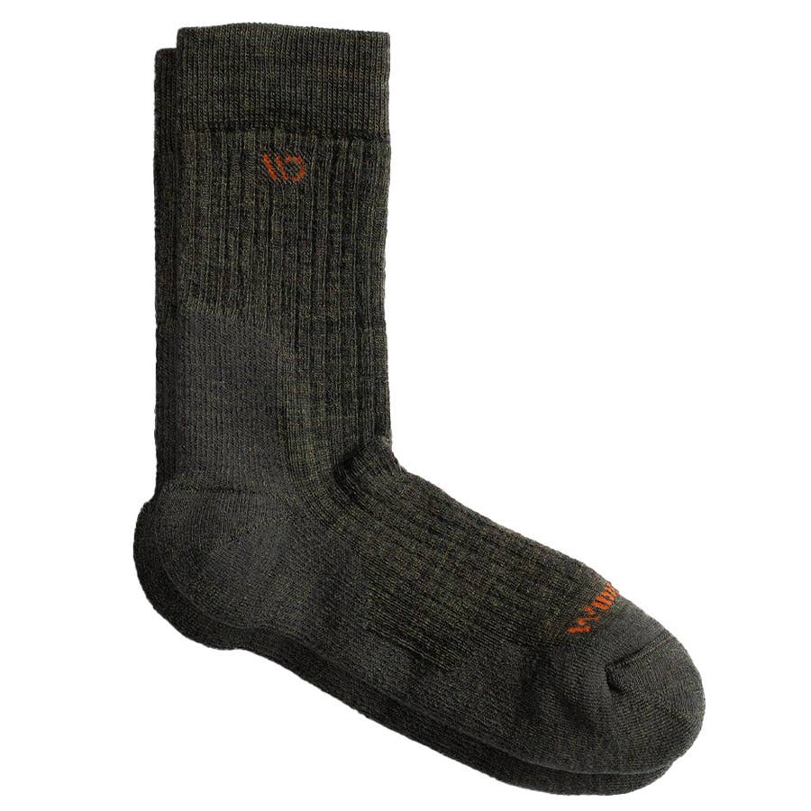 Wide Open Men's Solid Cushioned Micro Crew Socks
