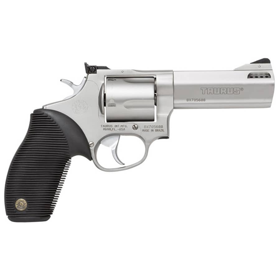 Taurus Tracker .44 Magnum Revolver - 4"" - Stainless Steel