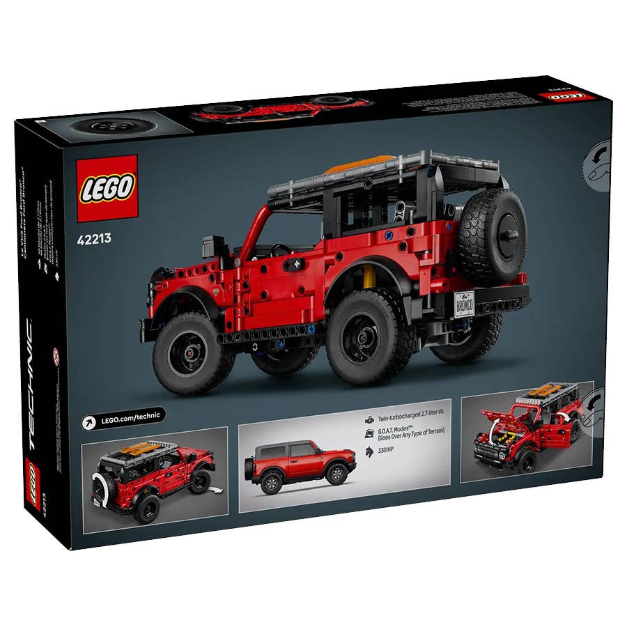 LEGO Technic Ford Bronco SUV Toy Car Set