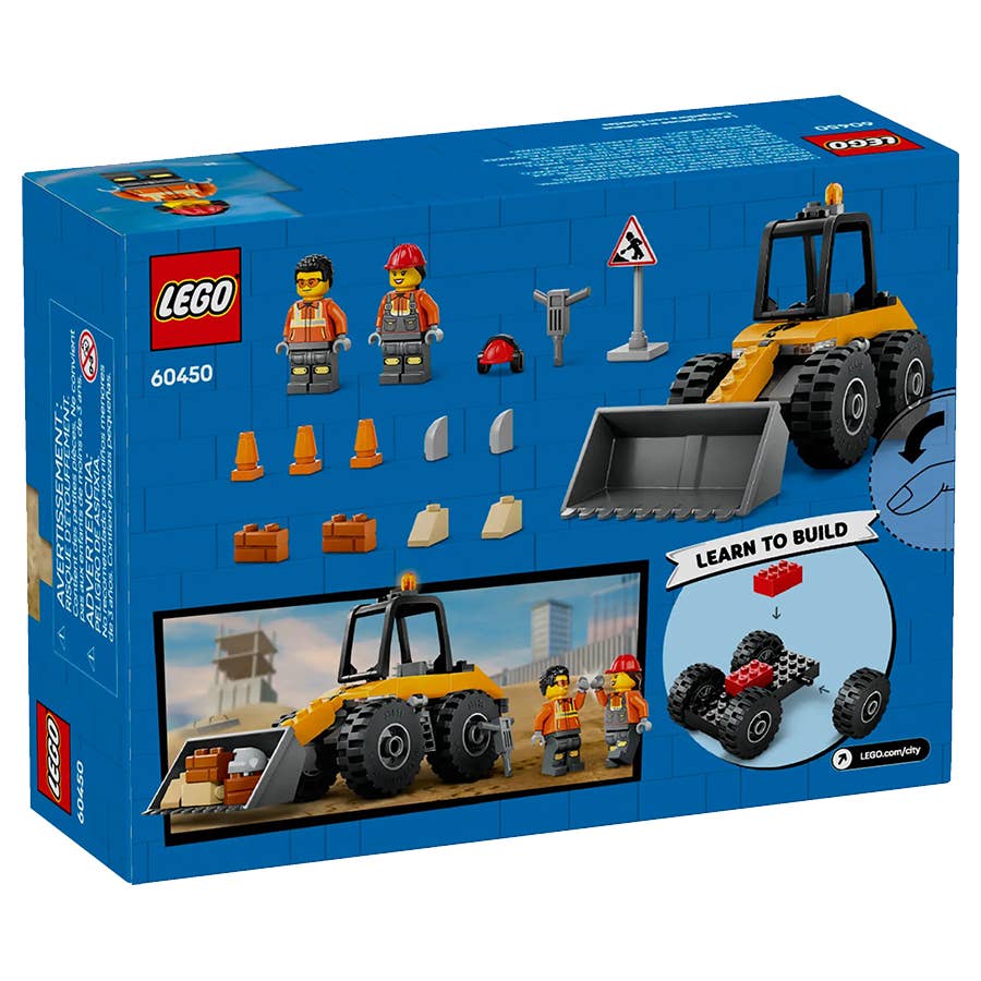 LEGO CITY Yellow Construction Wheel Loader Set