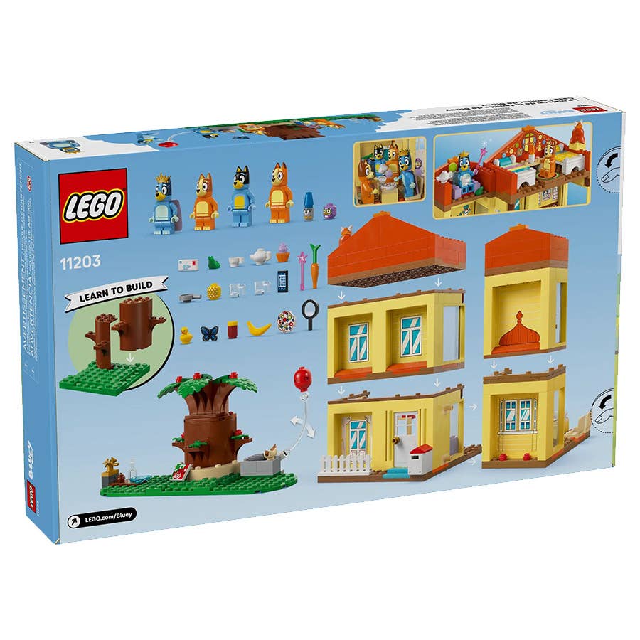 LEGO Bluey Family House Building Set