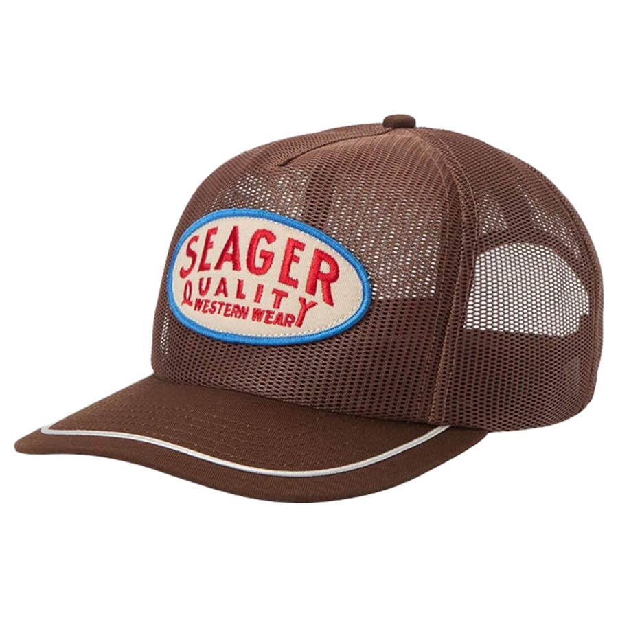 Seager Apparel Men's Old Town Mesh Snapback Cap