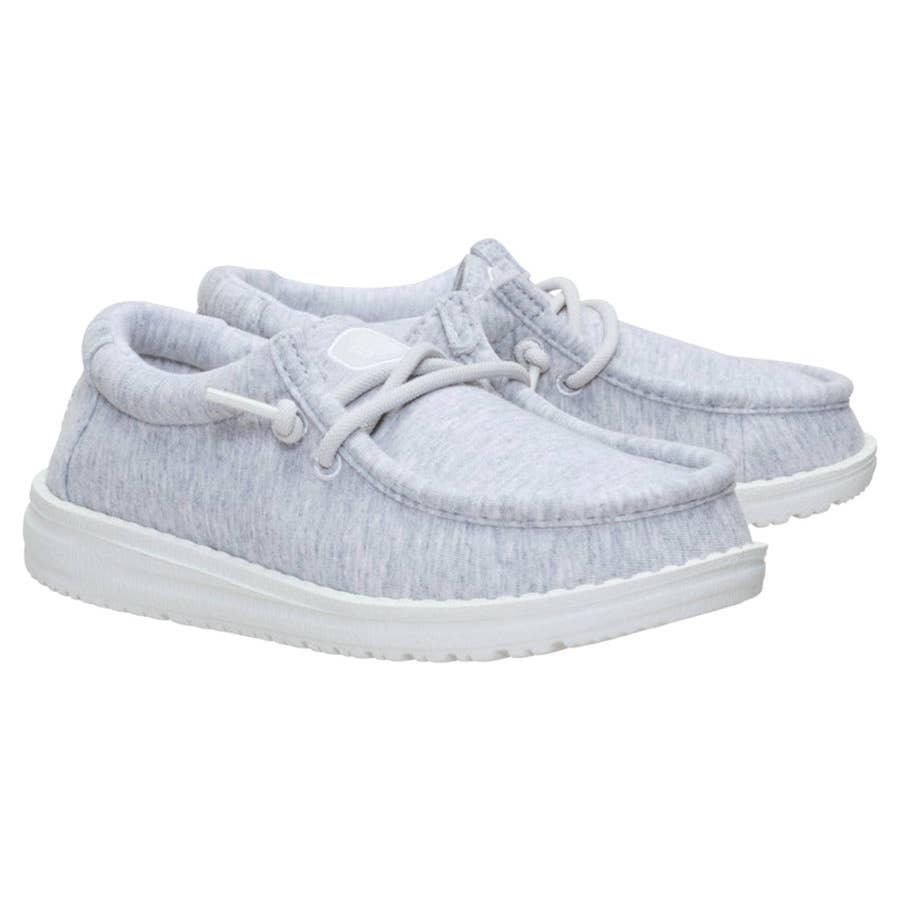 Hey Dude Boy's Wally Youth Stretch Jersey Shoes
