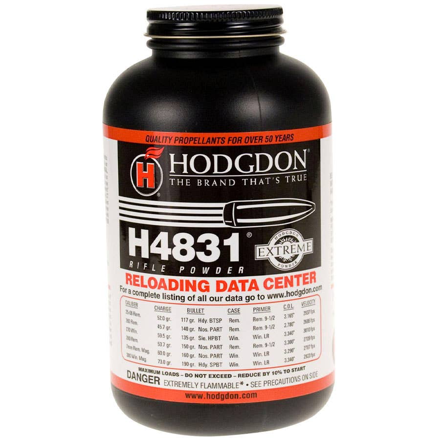 Hodgdon H4831 Extreme Rifle Powder - 1 lb