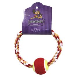 Scott Pet Rope Hoop Dog Toy