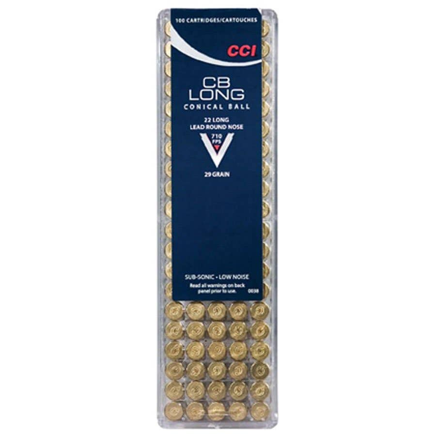CCI 22 Long CB Long Low Noise Ammunition