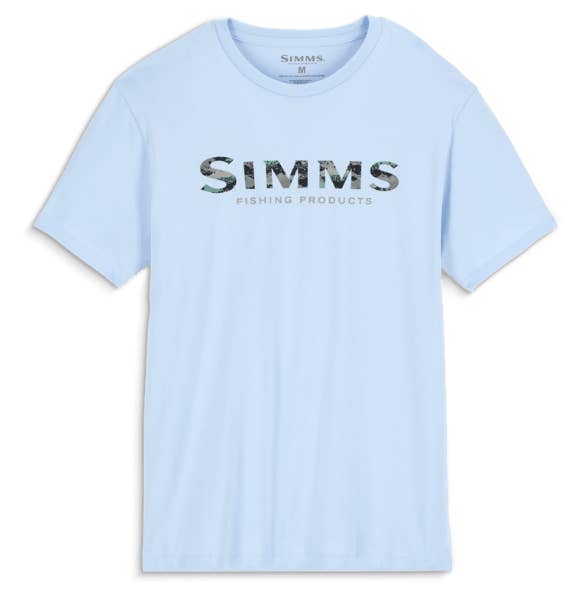 Simms Men's Shroud Fill Logo T-Shirt