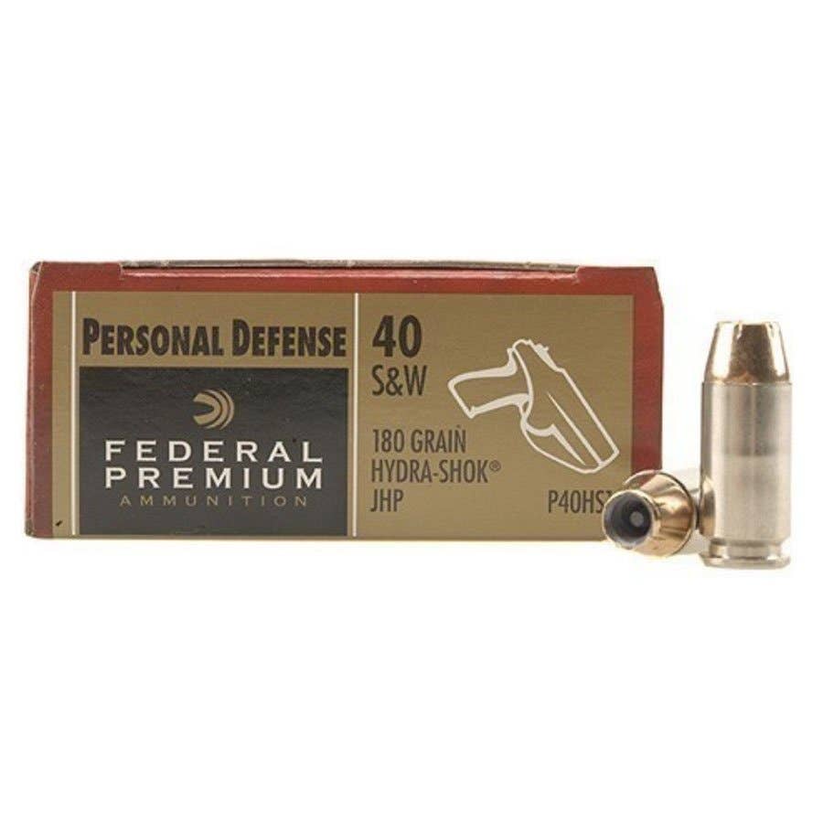 Federal® Premium Personal Defense Hydra-Shok Handgun Ammunition