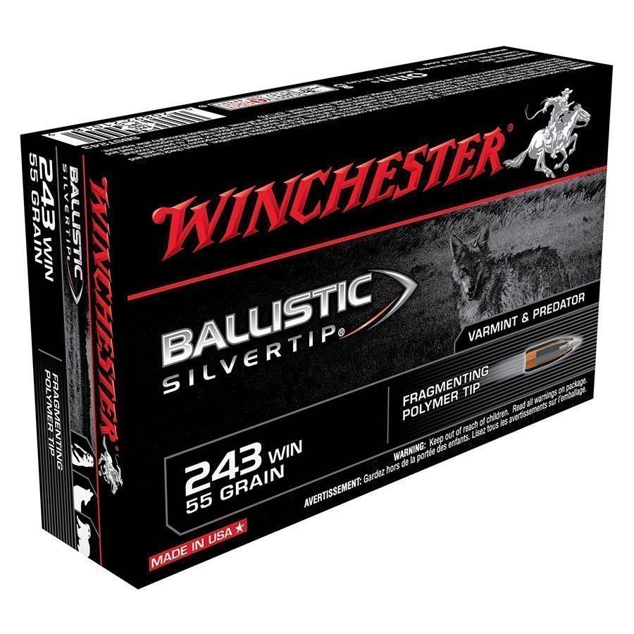 Winchester Ballistic Silvertip® Rifle Ammunition