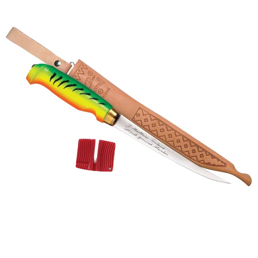 Rapala Fish'n Fillet Knife with Single-Stage Sharpener & Sheath