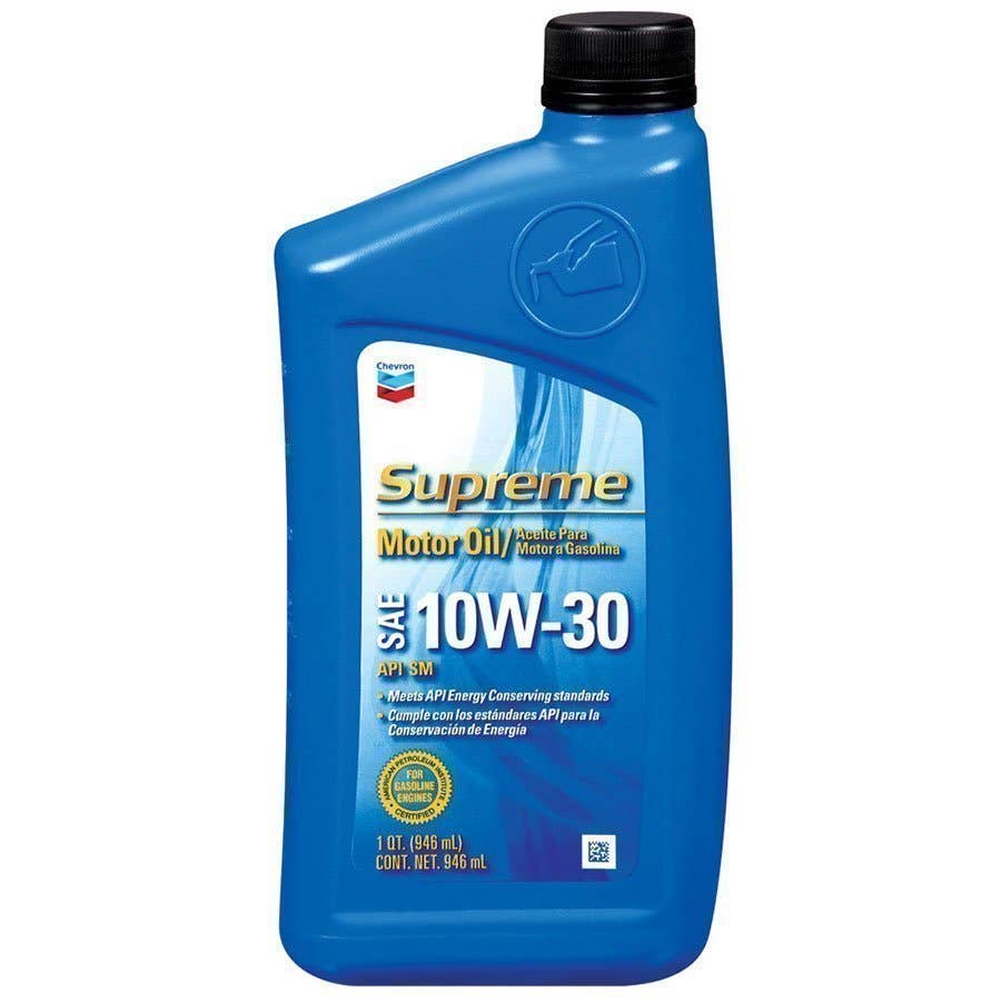 Chevron Supreme 10W-30 Motor Oil