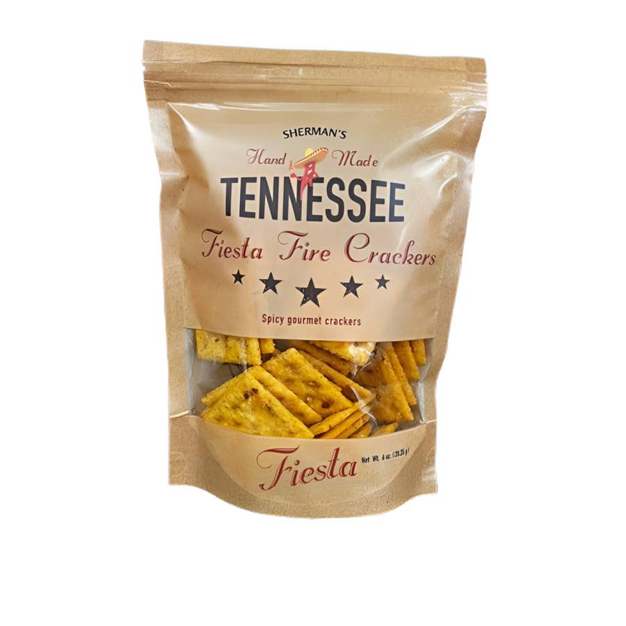 Sherman's Tennessee Hot Crackers Fiesta Fire Snack Crackers