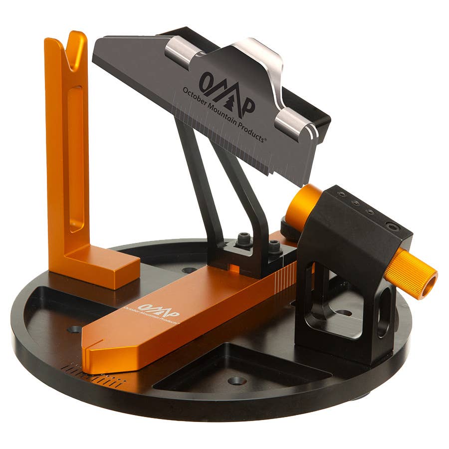 October Mountain Products Phoenix Fletching Jig with Straight Clamp