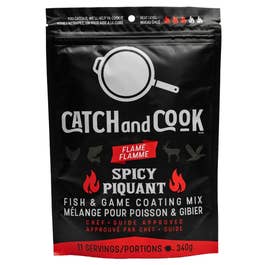 CatchandCook Spicy Piquant Fish & Game Coating Mix