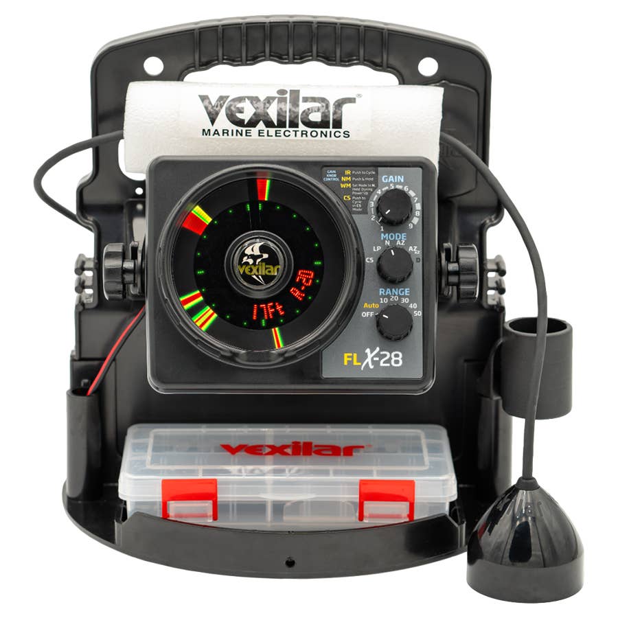 Vexilar FLX-28 Pro Pack II Ice Ducer Fishing System with Pro View