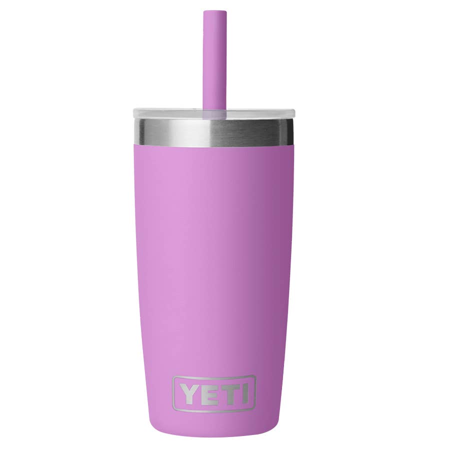 Yeti Rambler Jr. Tumbler with Silicone Straw Lid
