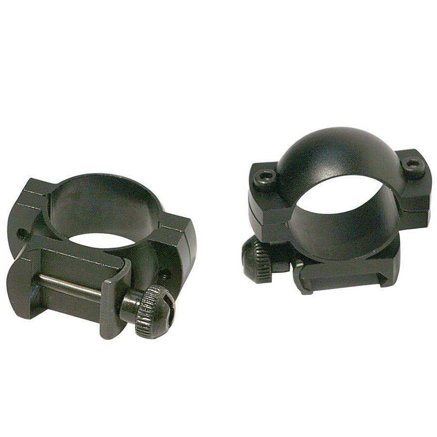 Simmons Aluminum .22 Caliber Scope Mount Rings - Black Matte