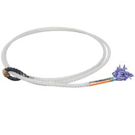 Rattler Rope White Racer Black Eye Piggin String