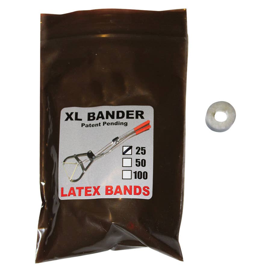 Cattle Banders XL Bull Tri Bander Ring Bands - 25 pk