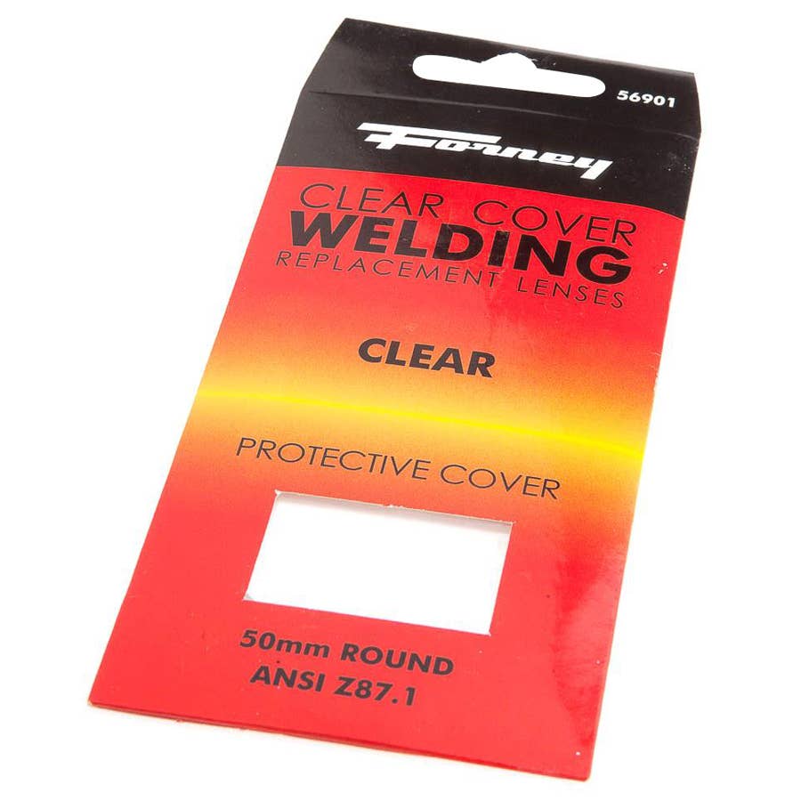 Forney Round Clear Glass Replacement Lens