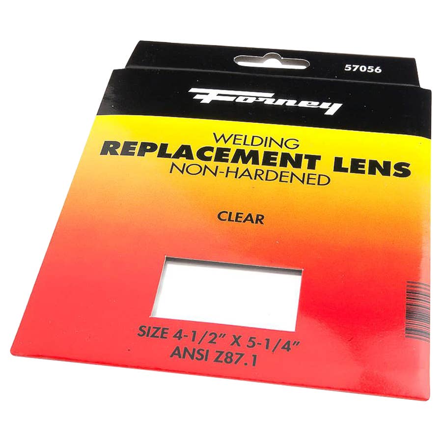 Forney Outside Clear Cover Lens - 4-1/2"" x 5-1/4""