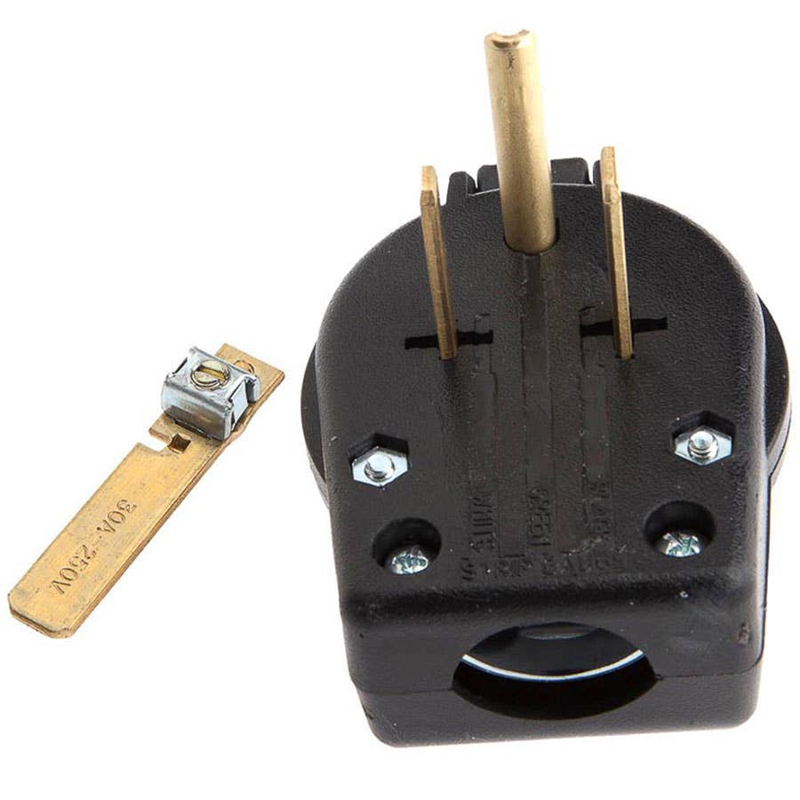 Forney 50 Amp Pin-Type Electrical Plug - 230V