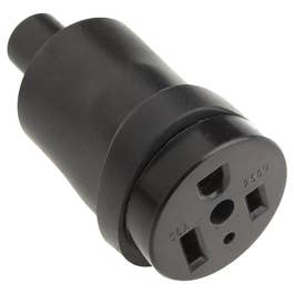 Forney 250V Pin Type Port Receptacle