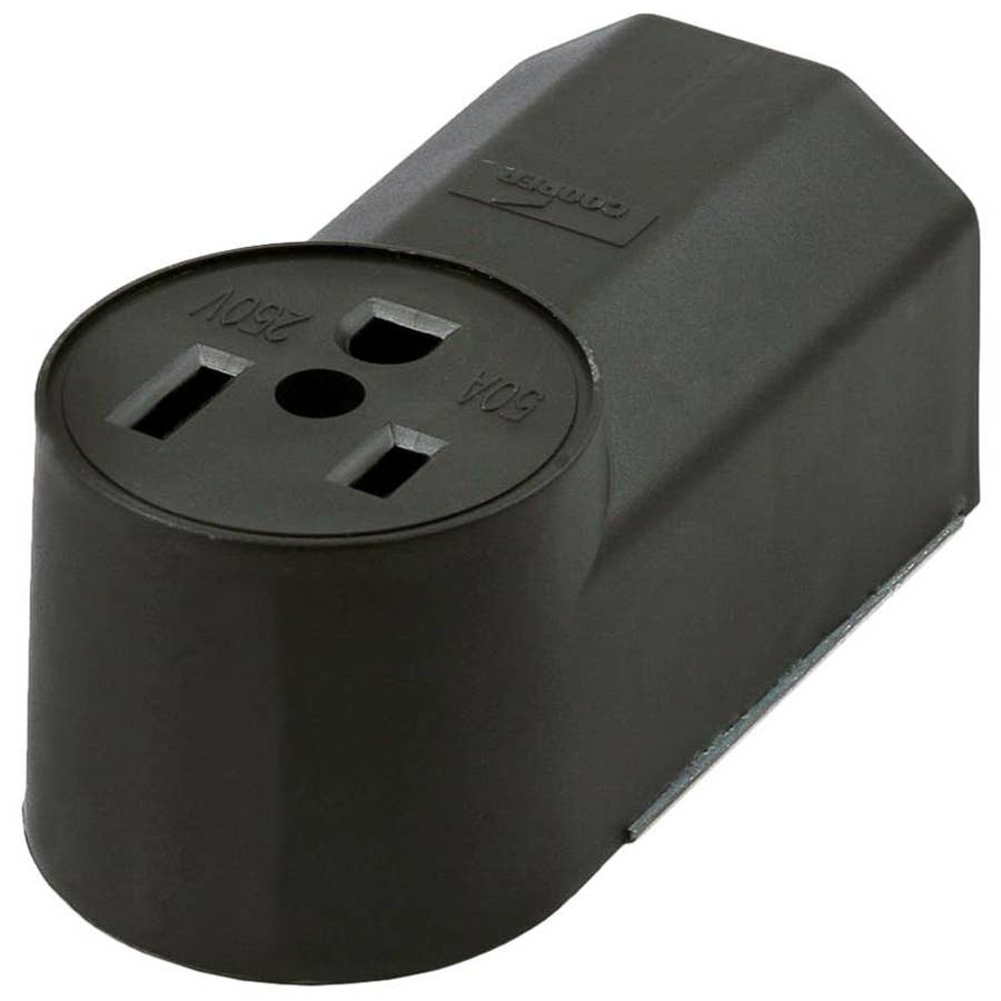 Forney 220V Plastic Wall Receptacle