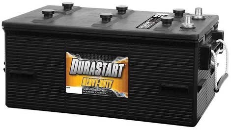 Durastart 12-Volt Heavy Duty Truck Battery - C8D-2 - CCA 1400