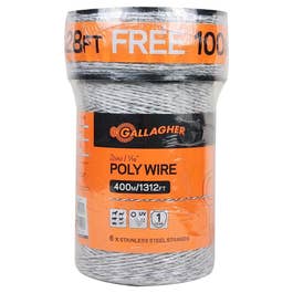 Gallagher Poly Wire Roll 1,320' (+ 300' FREE) Combo