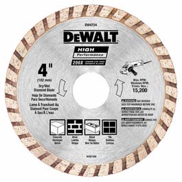 DeWalt High Performance Diamond Masonry Blade - 7""