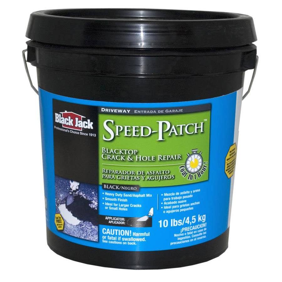Black Jack Speed-Patch Blacktop Crack and Hole Repair - 10 lb