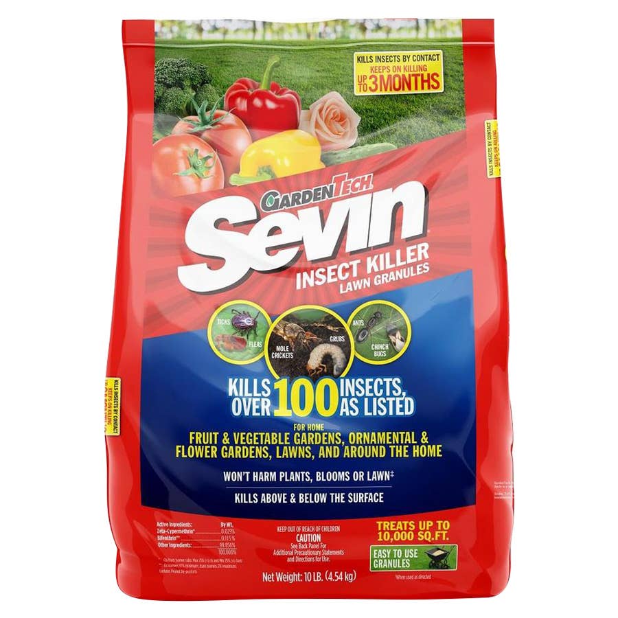 Sevin Garden Tech Lawn Insect Granules - 10 lb