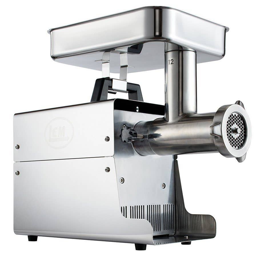 LEM #12 Stainless Steel Big Bite Grinder .75 HP