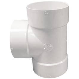 Genova PVC Sanitary Bull Nose Tee - 4""