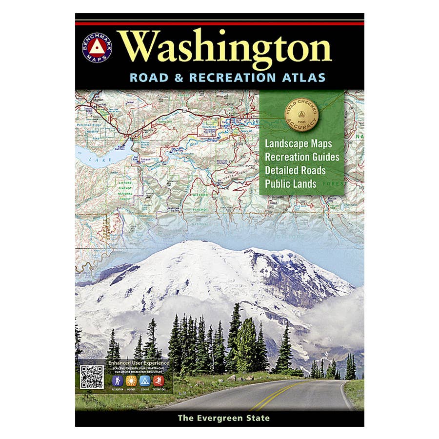 Benchmark Maps Washington Road & Recreation Atlas