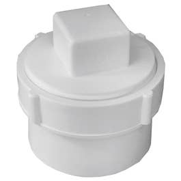 Genova PVC Fitting Cleanout with Threaded Plug