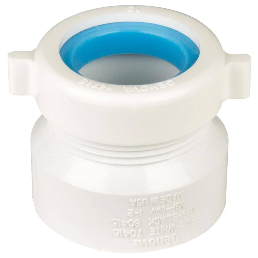 Genova PVC Trap Adapter - 1 1/2""
