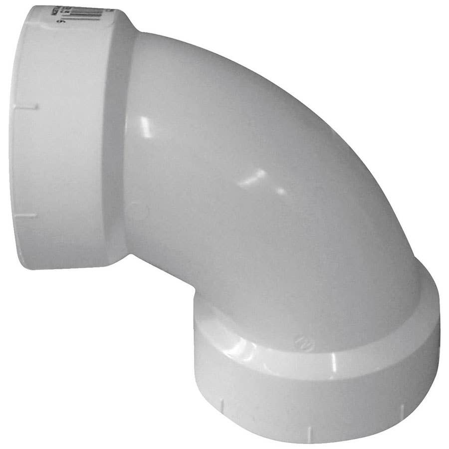 Genova PVC 90 Degree Sanitary Elbow