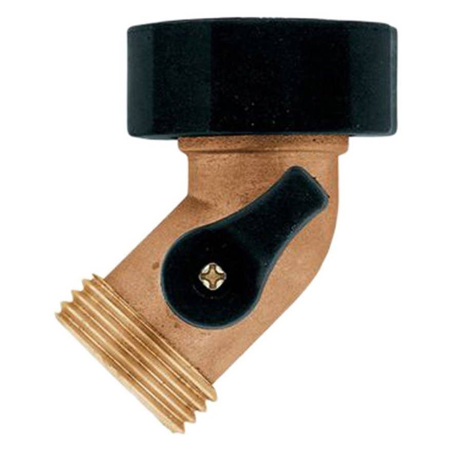 Orbit Brass Gooseneck S-O Coupling